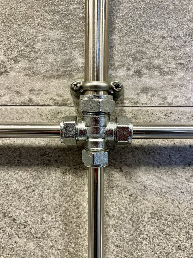 Plumbing Joint stock image. Image of plumbing, connect - 307056583