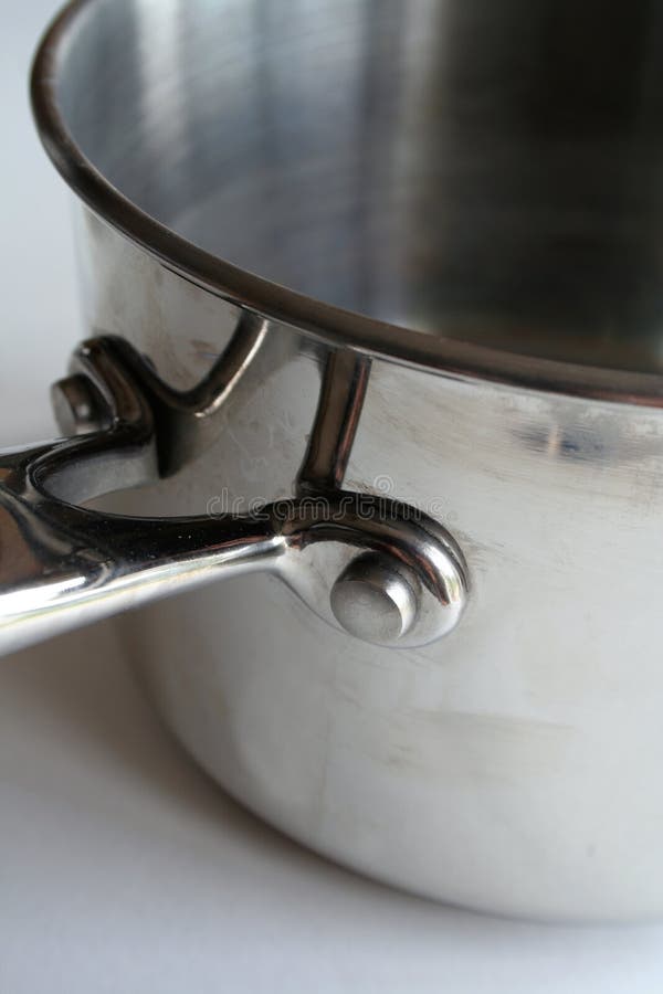 Stainless Steel Pot stock image. Image of cuisine, melt - 1670839