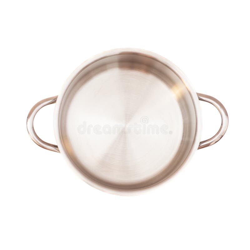 Stainless steel pots stock photo. Image of meal, frying - 56407228