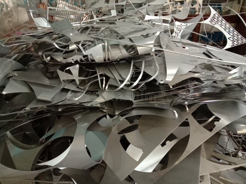 Stainless Steel Scraps Sheet are Scraps of Stainless Steel Sheets Left ...