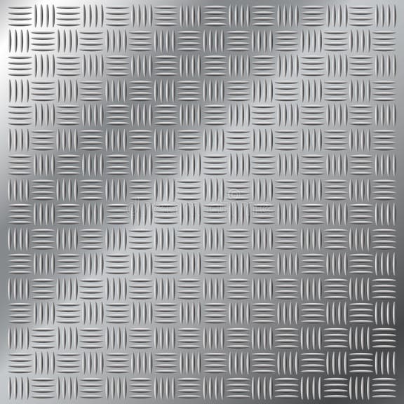 Stainless Steel Small Cross Hatch Tread Pattern Stock Vector ...