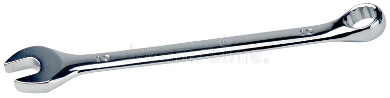 Stainless steel spanner stock photo. Image of combined - 9904026