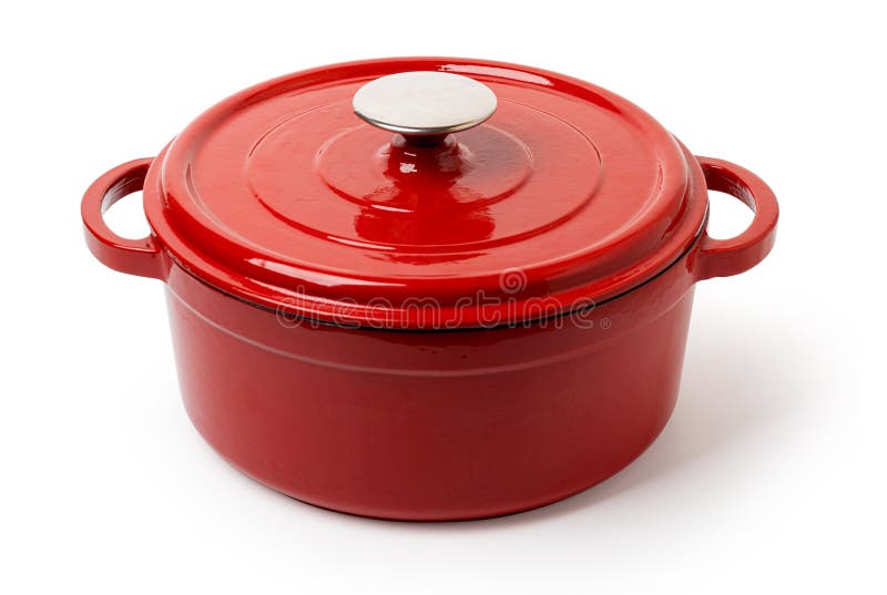 Stainless steel stewpot stock photo. Image of cutout - 328455438