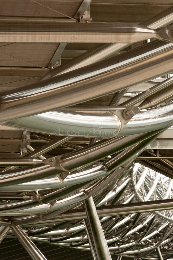Stainless Steel Structure stock image. Image of cast - 16522041