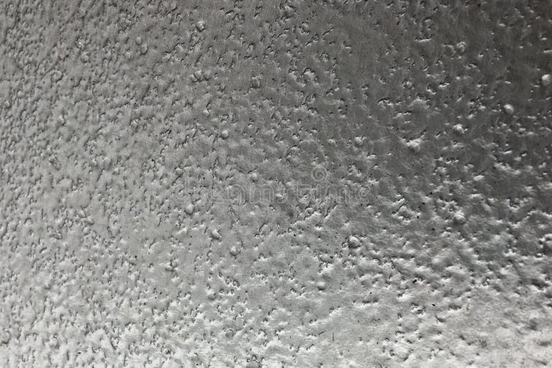 Stainless Steel Surface Covered with Ice Crust Stock Image - Image of ...