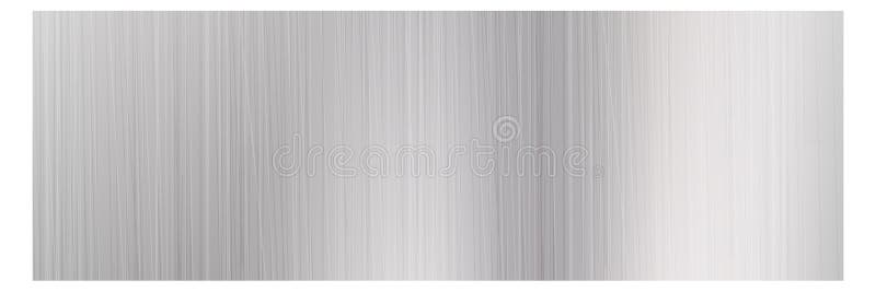 Stainless Steel Surface Texture. Realistic Silver Metal Stock Vector ...