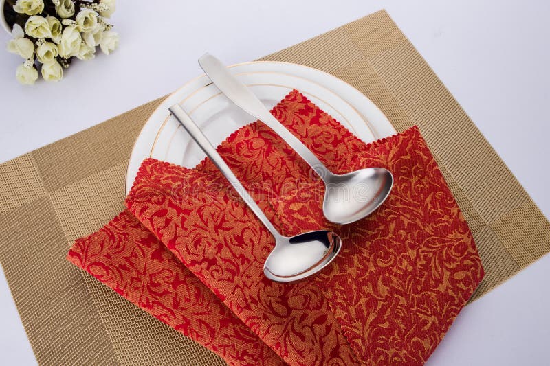 Stainless Steel Tableware and Kitchen Utensils Placed on the Desktop ...