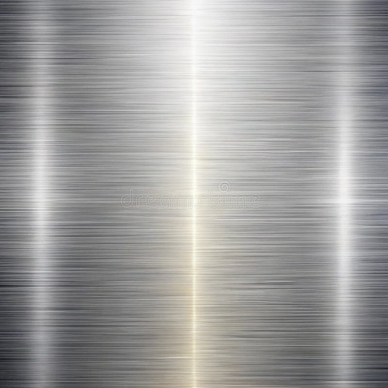 Stainless Steel Texture Background with Reflective Light Stock ...