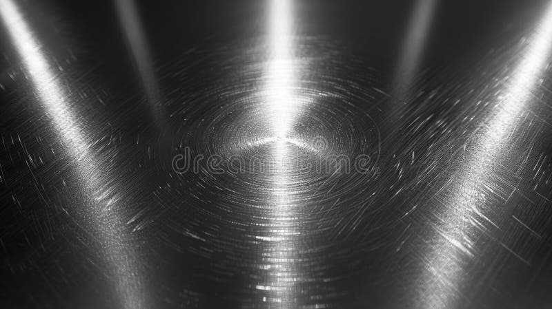 Stainless Steel Texture with Light Reflection Stock Photo - Image of ...