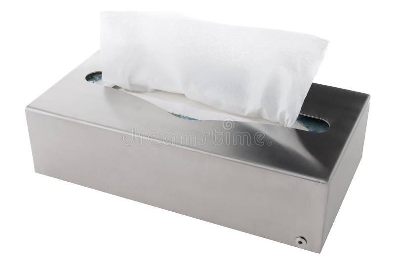 Tissue Box Holder Stainless Stee Stock Photo - Image of health ...