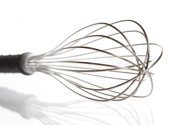 Stainless steel whisk stock image. Image of culinary - 30162187