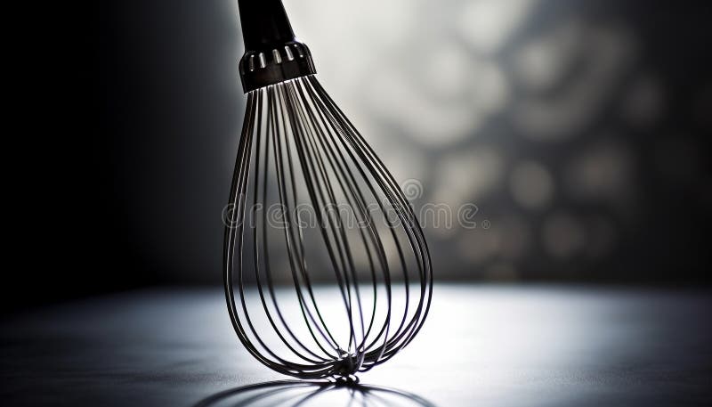 Stainless Steel Wire Whisk, a Kitchen Utensil Generated by AI Stock ...