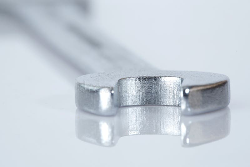Stainless Steel Wrench stock image. Image of isolated - 17578039
