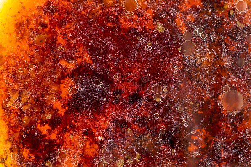 Stains of Fat on the Surface of Water Abstraction. Creative Rough ...