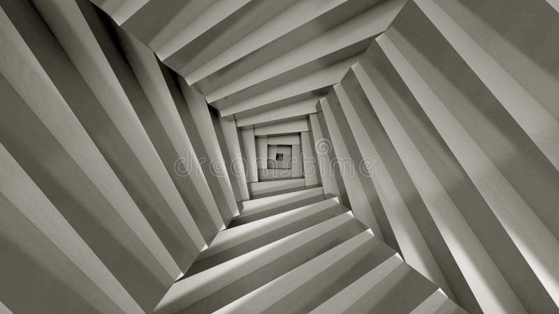 Stair abstract escher stock illustration. Illustration of background ...