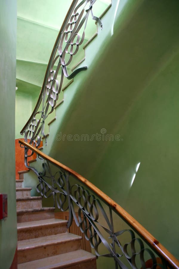 Stair Case Foyer stock photo. Image of floors, stairs - 1646844