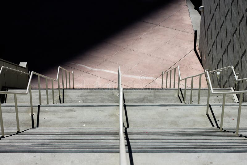 Stair down stock image. Image of building, stairs, shadow - 37618629