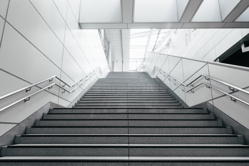 Stair in modern city stock image. Image of step, building - 149942017