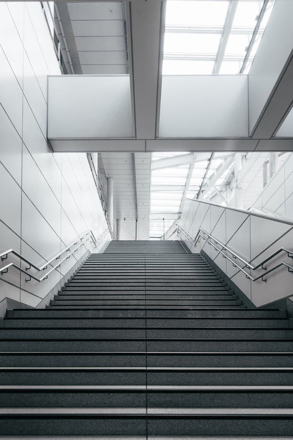 Stair in modern city stock image. Image of marble, pattern - 149942041