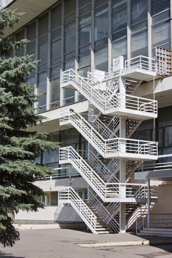 Stair near building stock image. Image of summer, building - 14748403