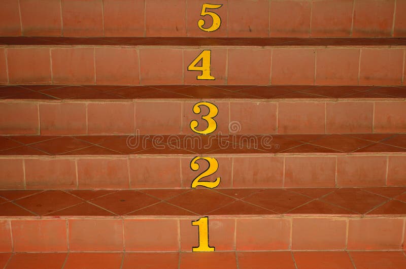 Stair and number stock photo. Image of climb, luxury - 22182766