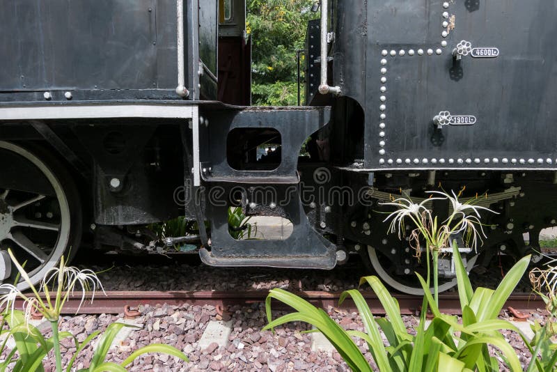 Stair step of train stock image. Image of bogie, machine - 77399149