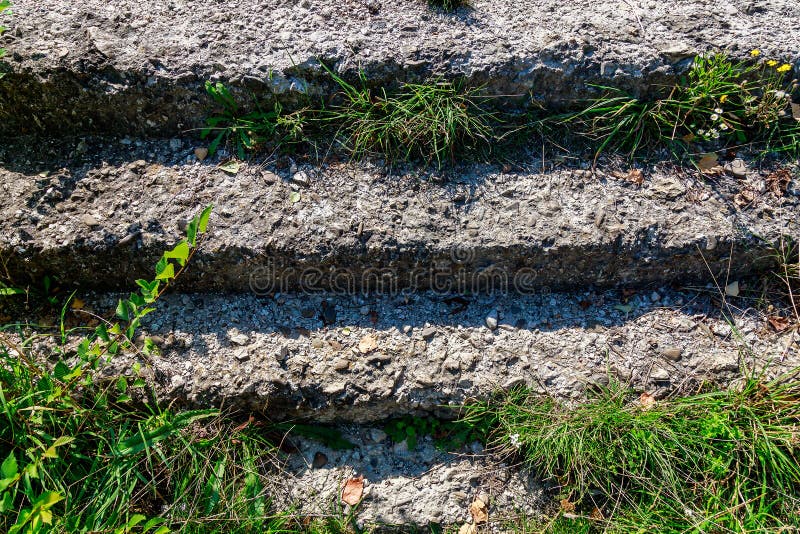Stair Steps As a Symbol. Background with Copy Space for Text Stock ...