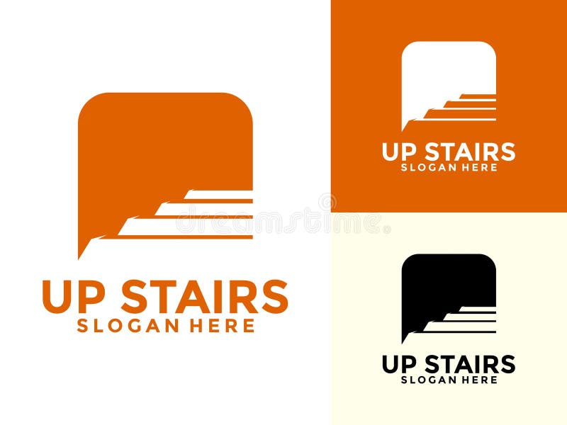 Stair Steps Silhouette Logo, Staircase Architecture Interior Building ...