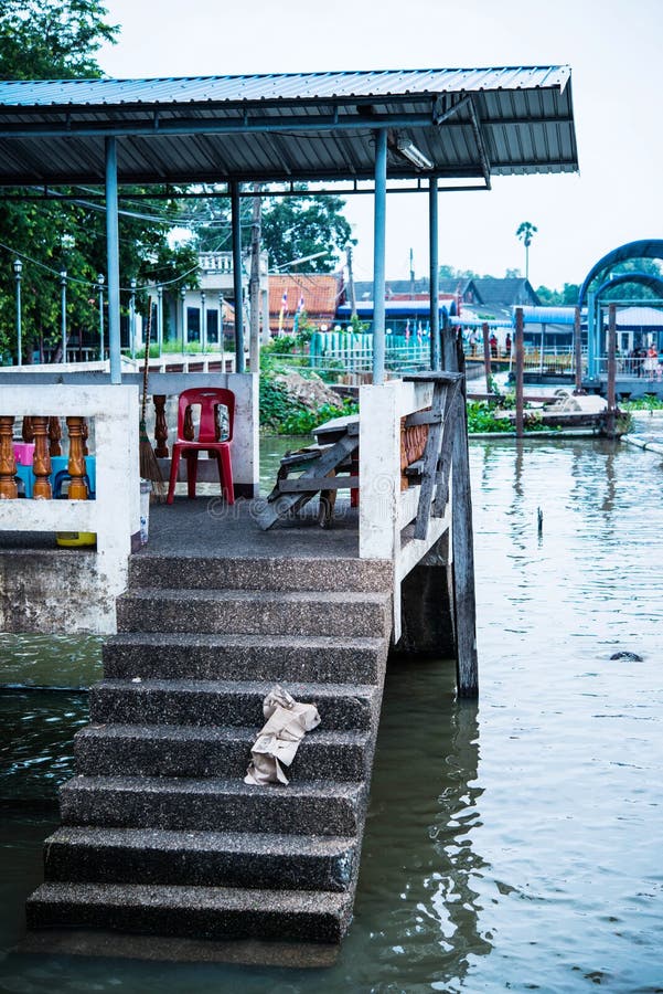 Stair river stock photo. Image of spring, clean, moss - 34005510