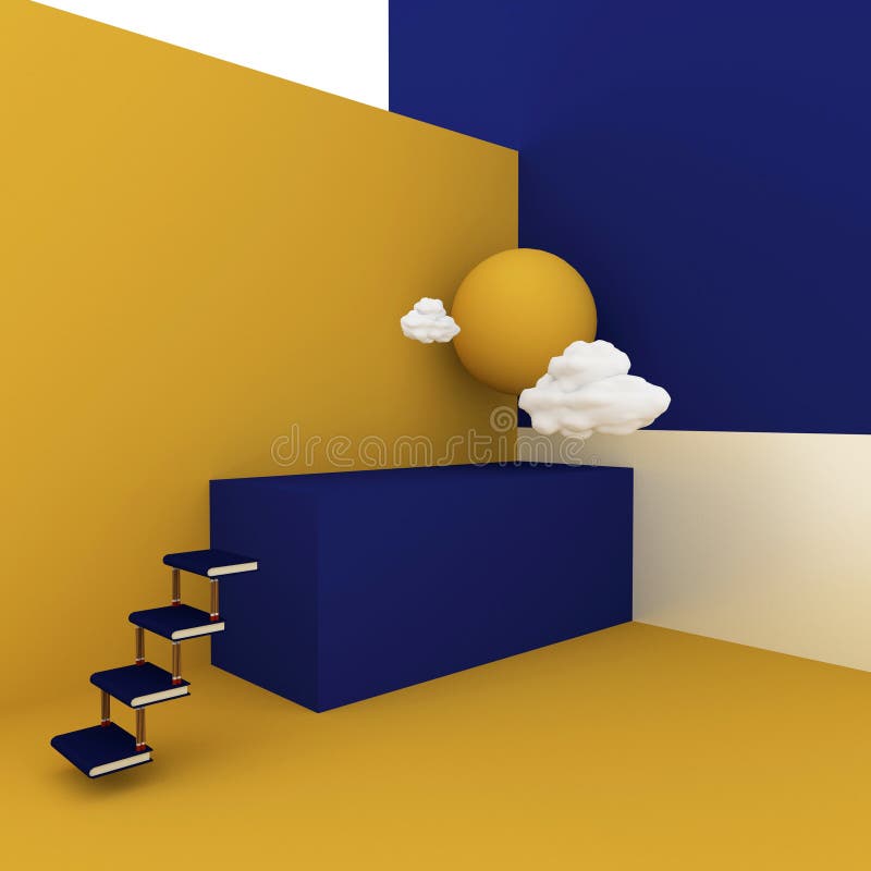 Education Stair Template Info Graphic Stock Vector - Illustration of ...