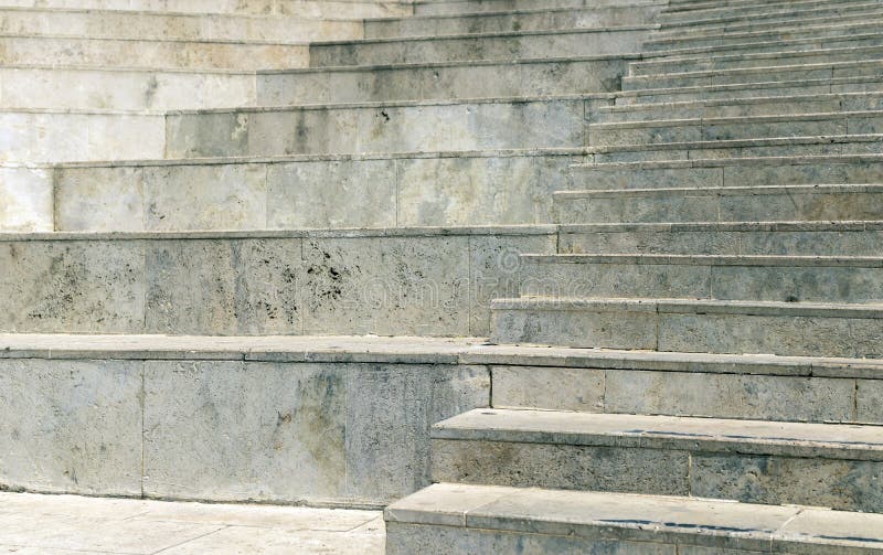 Stair Treads. in the Open Parking Area, the Staircase Creates a ...