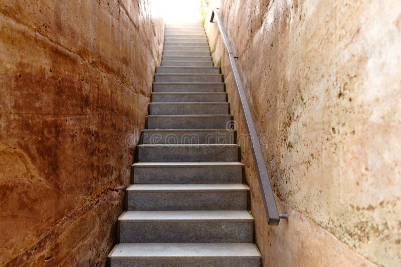 Stair it Walk Up Top View at Metro Forest. Stock Photo - Image of ...