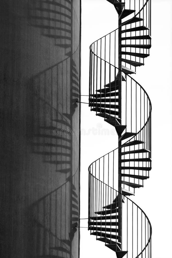 194 Spiral Staircase Silhouette Stock Photos - Free & Royalty-Free ...