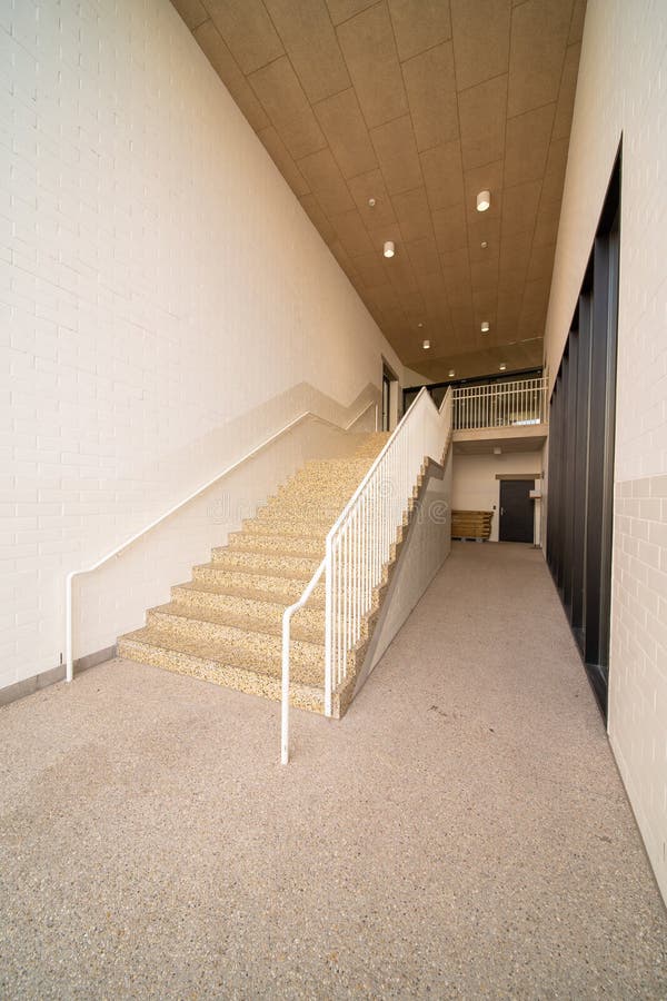 Staircase in an building stock photo. Image of outside - 231253678