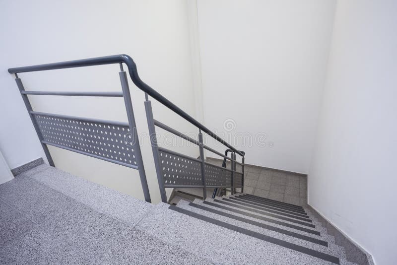 Staircase in an building stock photo. Image of interior - 77764782