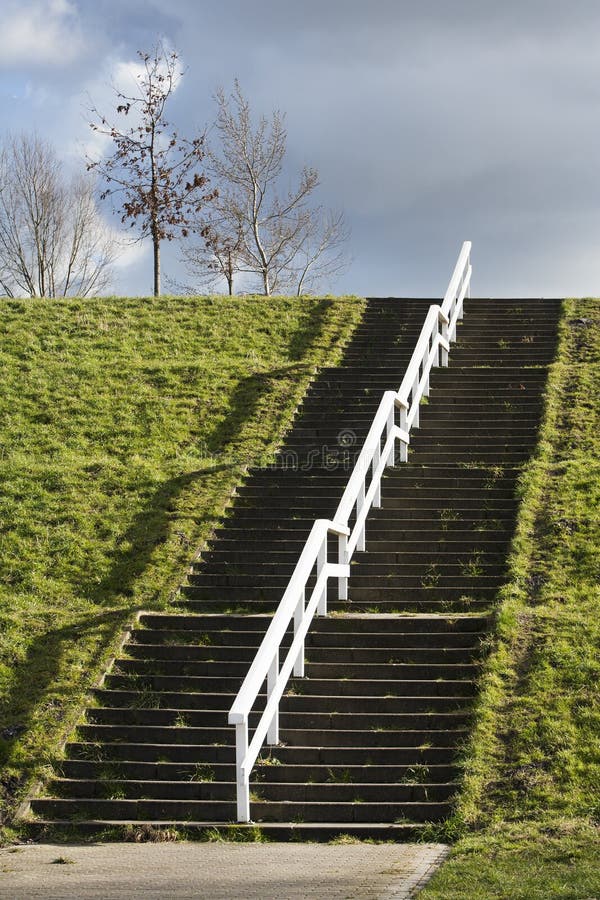 Staircase on a stock image. Image of background, netherlands - 68377323