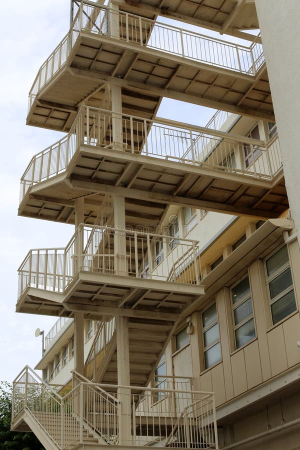 The Ladder Serves To Climb Up and Down Stock Photo - Image of series ...