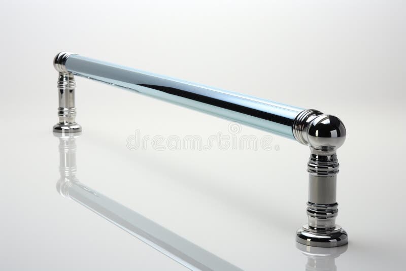 Staircase Handrail on White Background Stock Illustration ...
