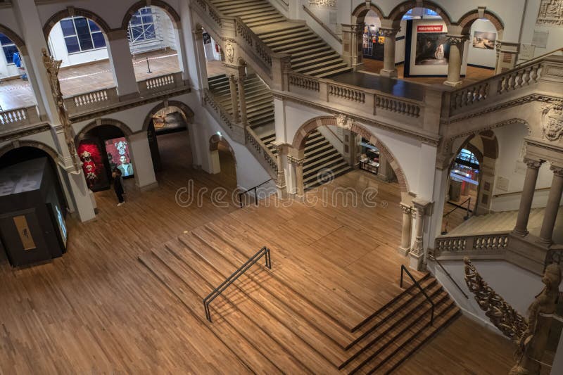 Staircase Inside the Tropenmuseum Museum at Amsterdam the Netherlands 1 ...