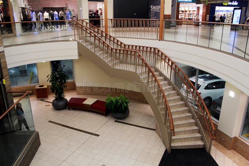 Staircase of Mall editorial stock photo. Image of brampton - 38017788