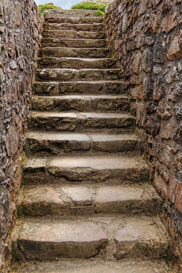 Staircase in old castle stock photo. Image of lighthouse - 61699332