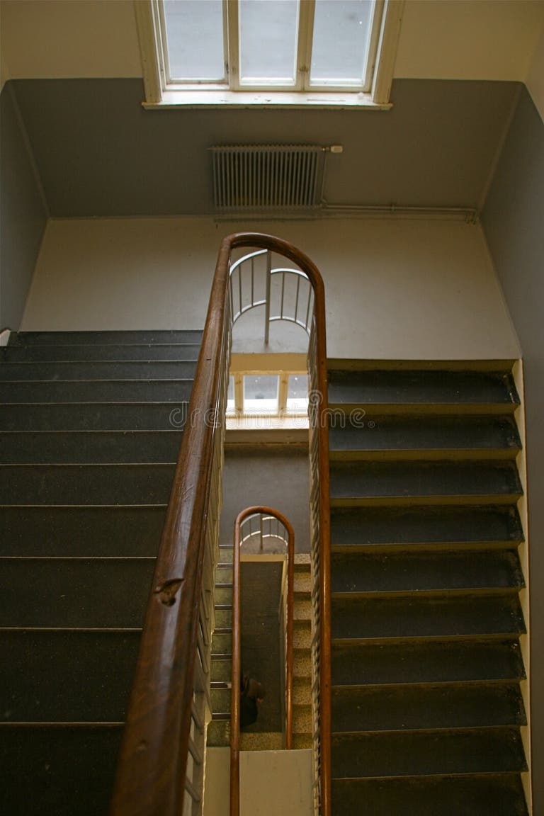 867 Old School Staircase Stock Photos - Free & Royalty-Free Stock ...
