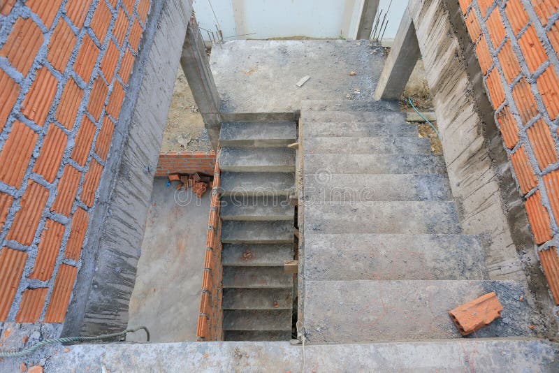 Staircase in Residential Building Stock Photo - Image of staircase ...