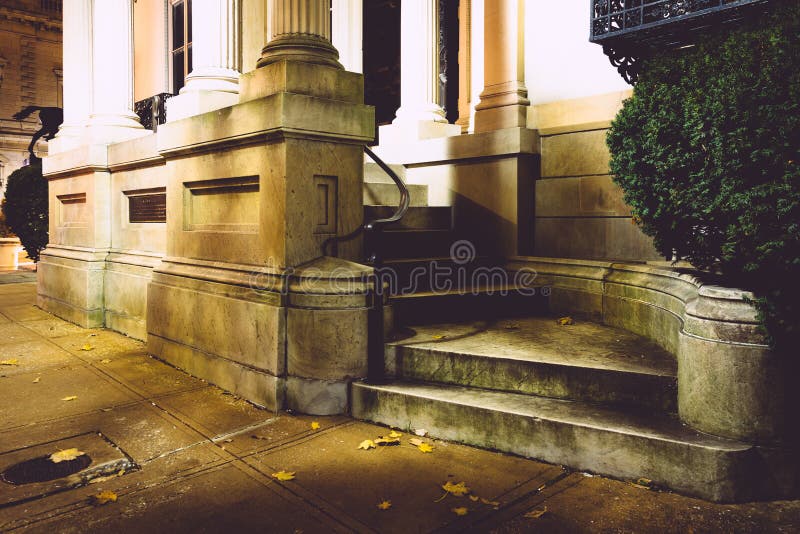 Staircase Thomas Jencks Gladding House Night Mount Stock Photos - Free ...