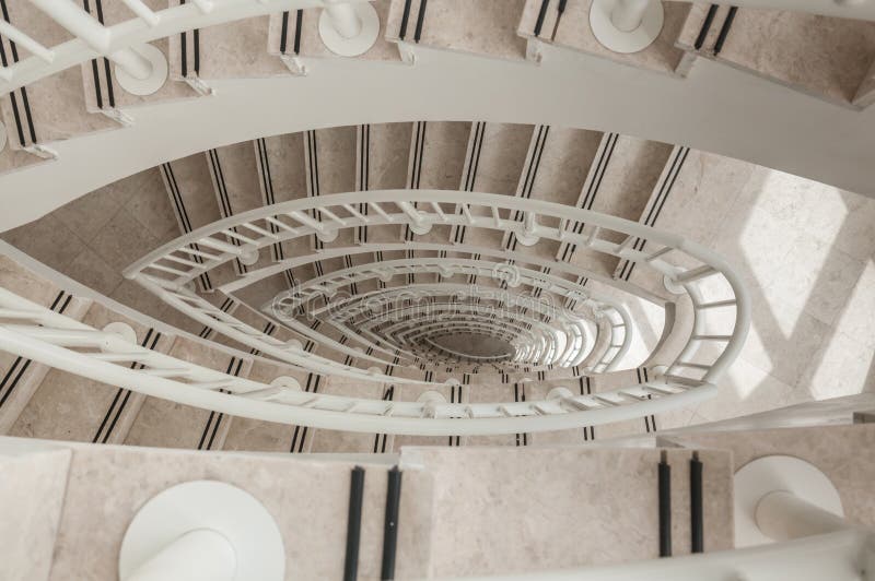 Staircase well stock photo. Image of steel, space, building - 65755652