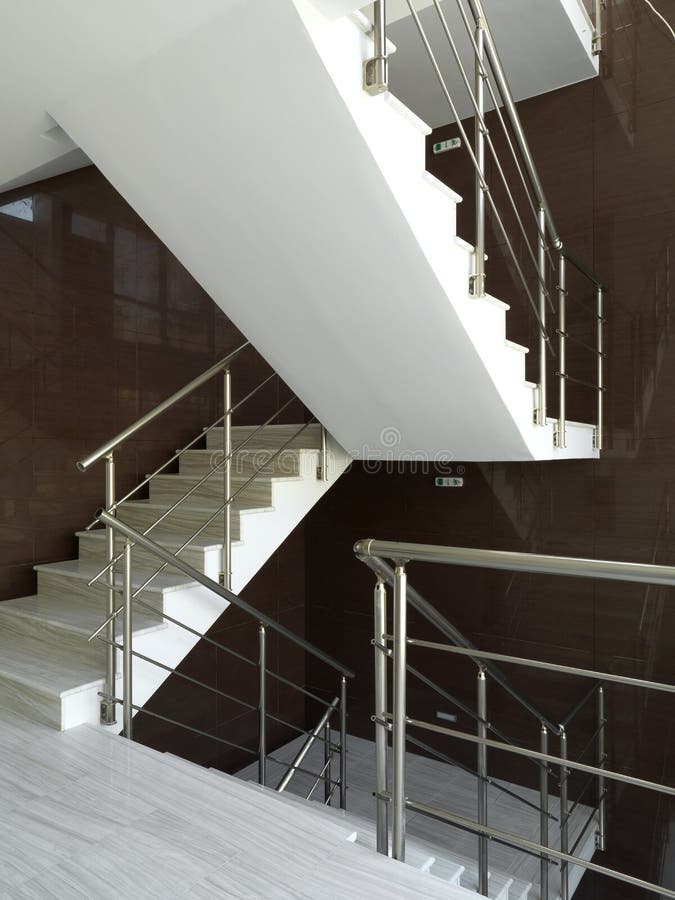 Stairs stock image. Image of stair, inox, levels, effort - 17416707