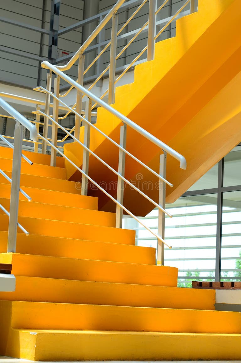 564 Yellow Stairs Inside House Stock Photos - Free & Royalty-Free Stock ...