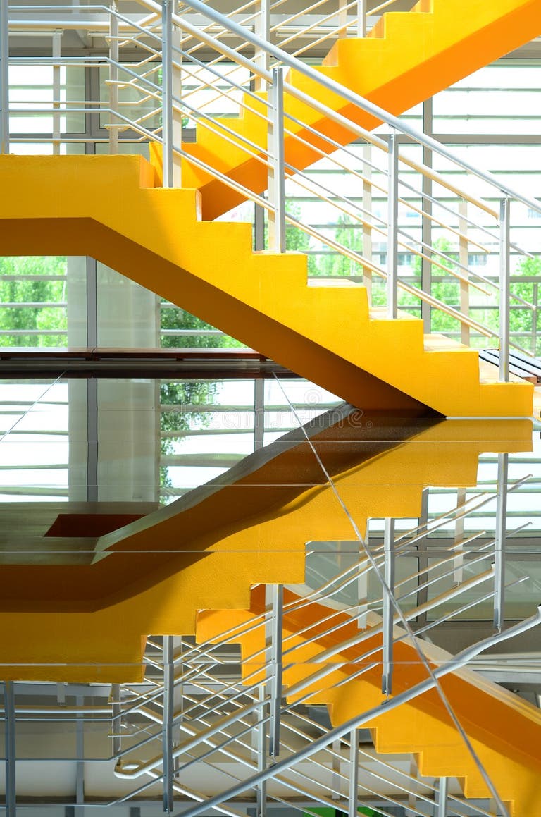 564 Yellow Stairs Inside House Stock Photos - Free & Royalty-Free Stock ...