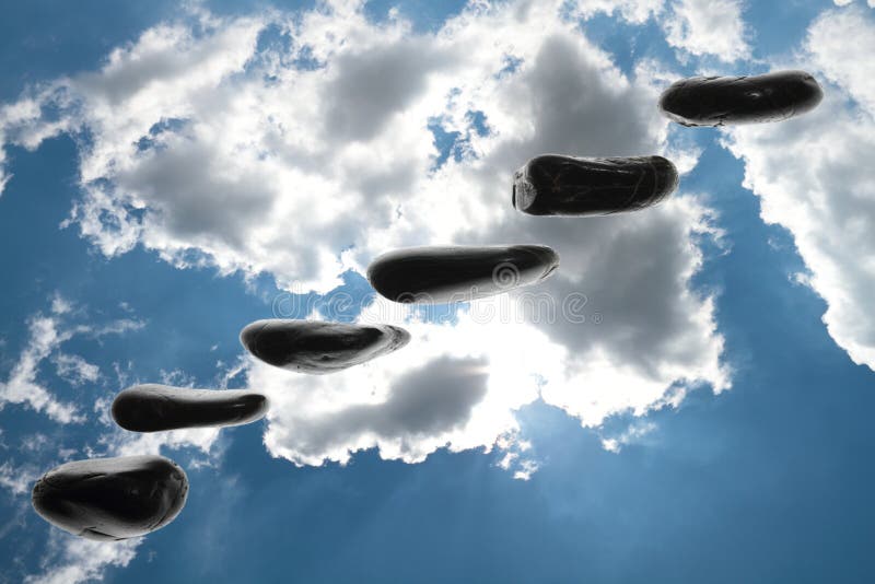Stairs stock photo. Image of pebbles, levitation, magic - 26195874