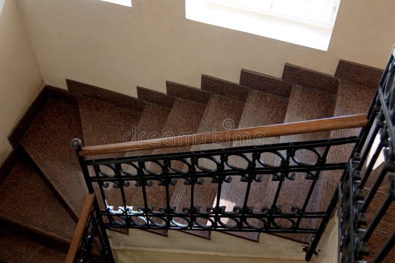 Stairs stock photo. Image of motel, interior, decorated - 4424412